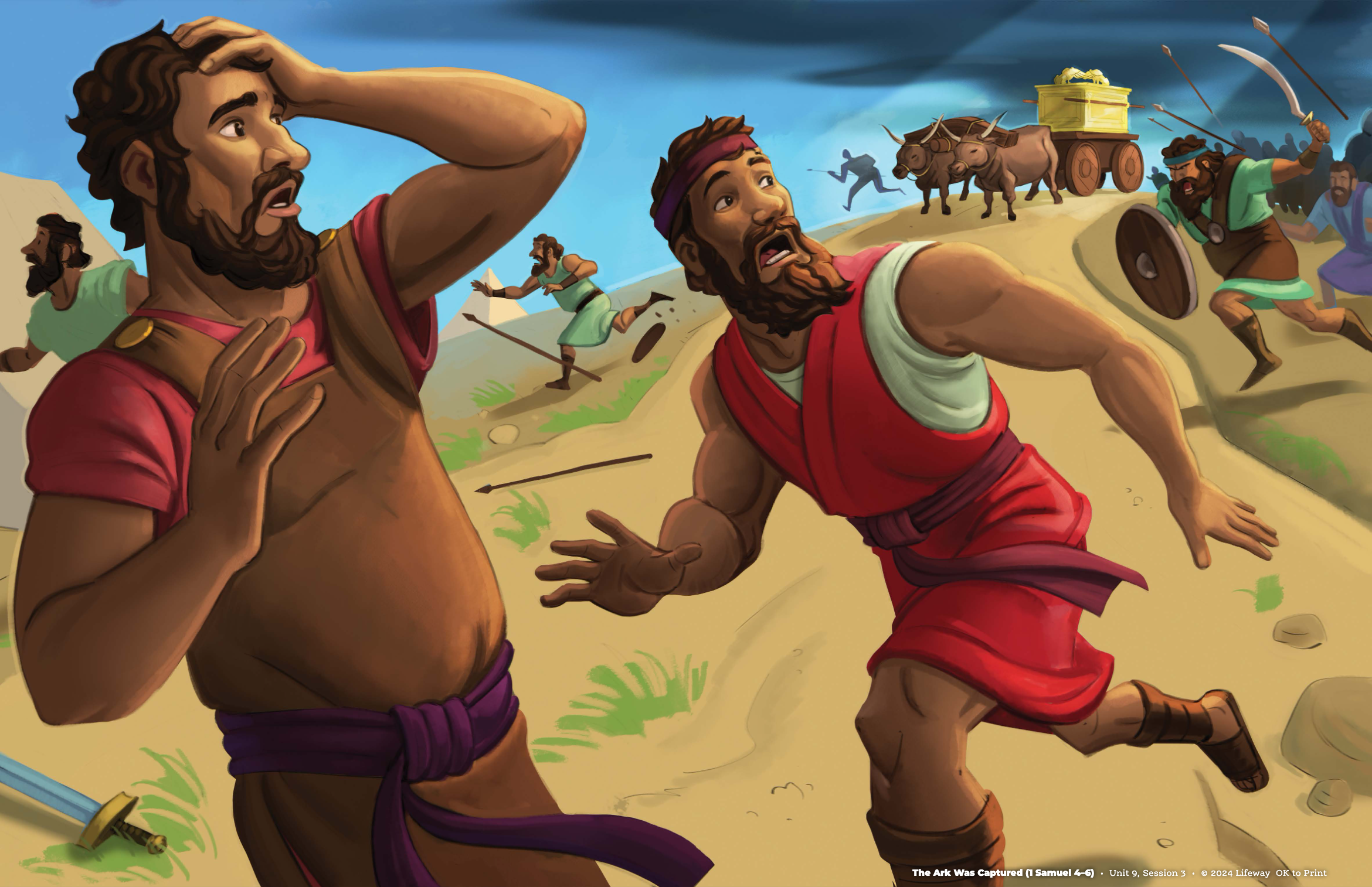 The Ark Was Captured (1 Samuel 4-6) – Imago Dei Church Kids Ministry